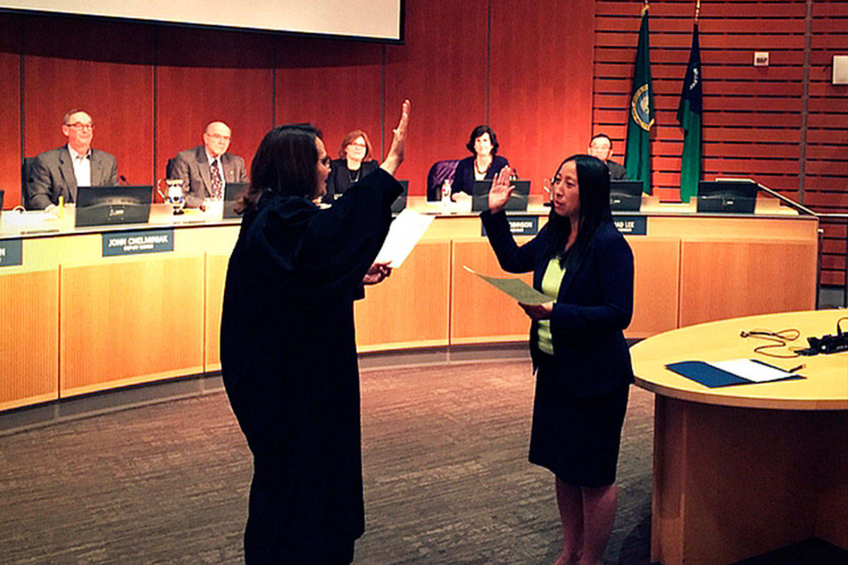 Janice Zahn sworn in as Bellevue City Councilmember | Bellevue Reporter