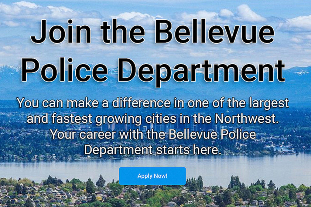 Bellevue police to hire 15-20 more officers this year | Bellevue Reporter