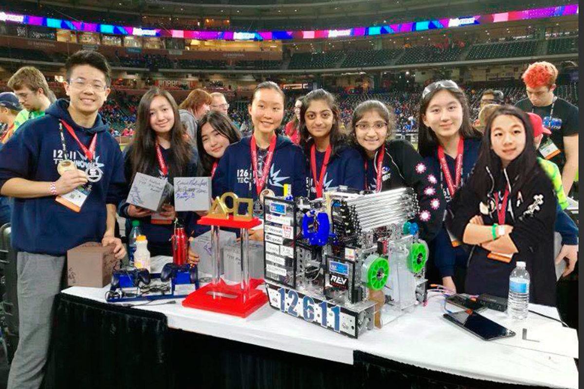 Local team wins FIRST FTC Robotics World Championships | Bellevue Reporter
