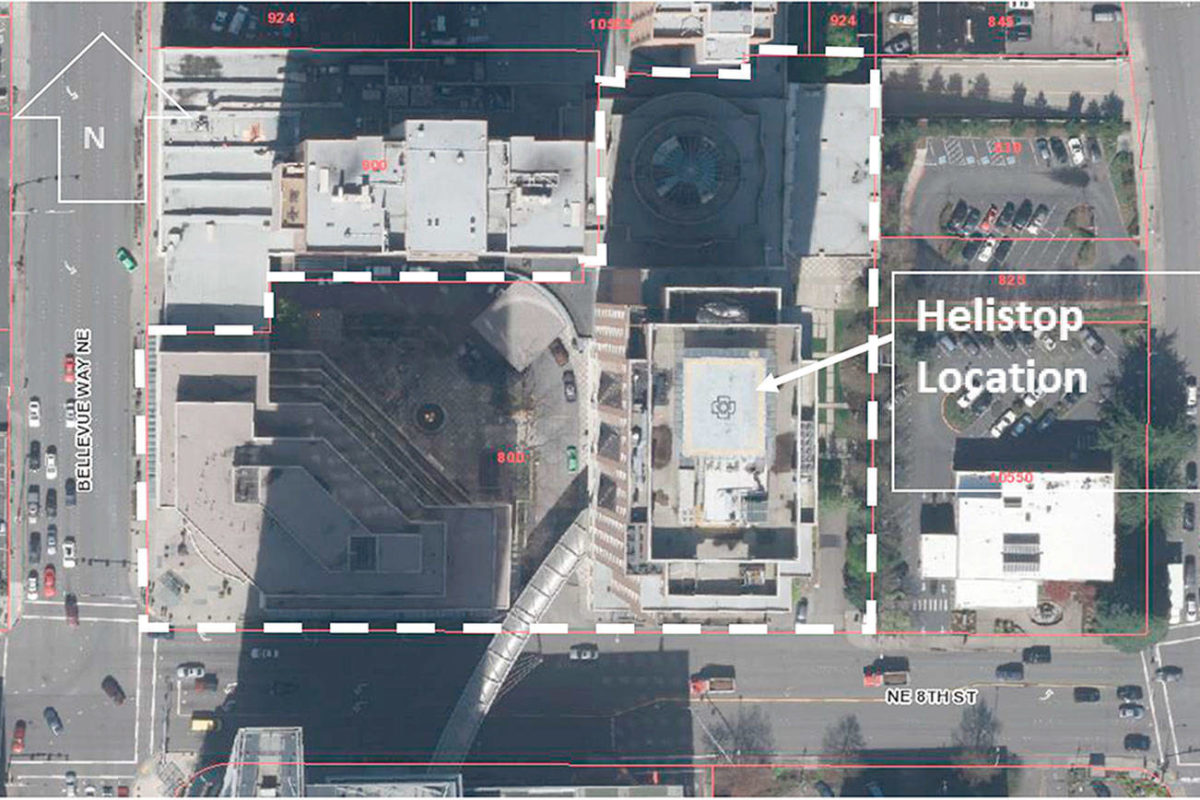 Battle continues over downtown helicopter landing space in Bellevue ...