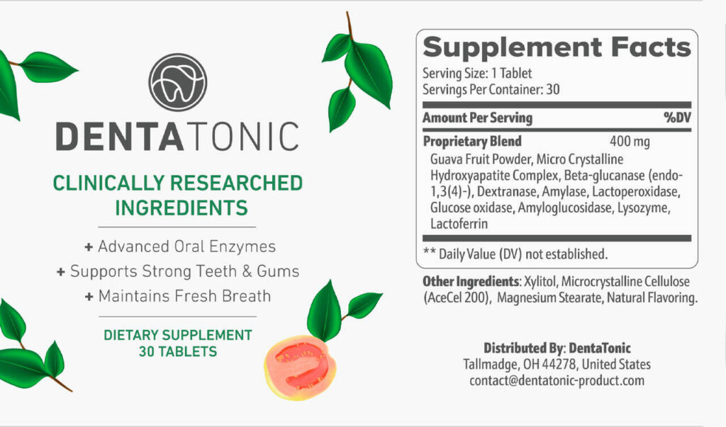 DentaTonic Reviews - Should You Buy? Ingredients, Side Effects Examined ...