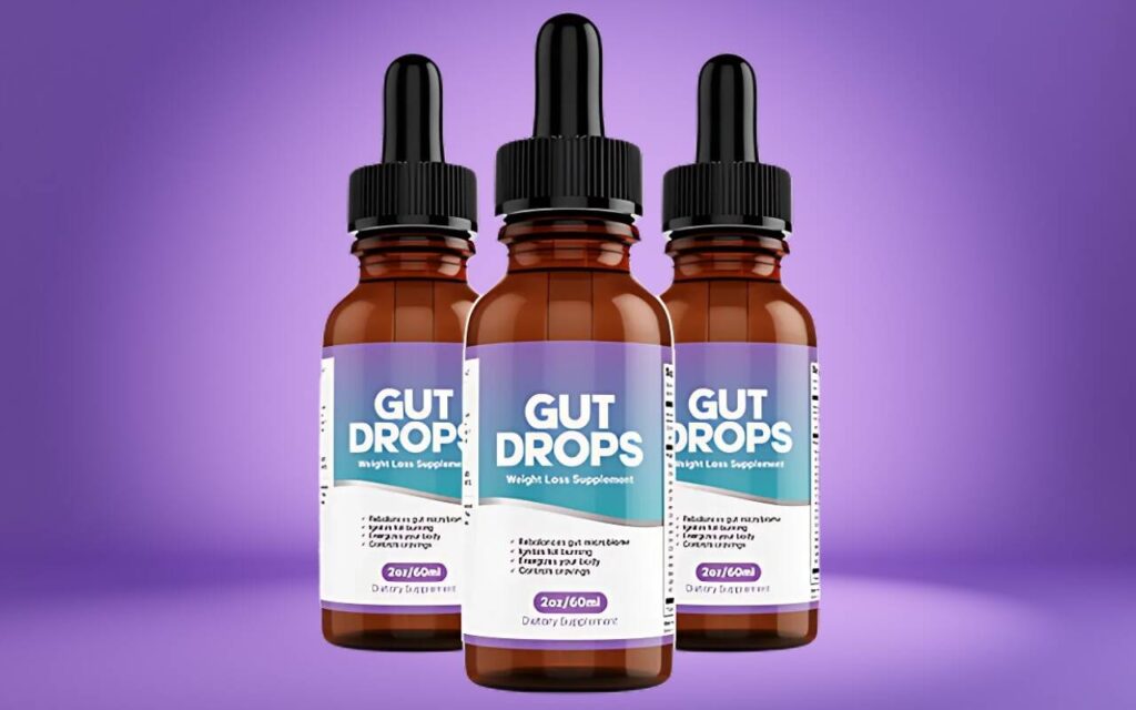 Gut Drops Metabolism Booster – Natural Supplement for Healthy Gut Flora ...
