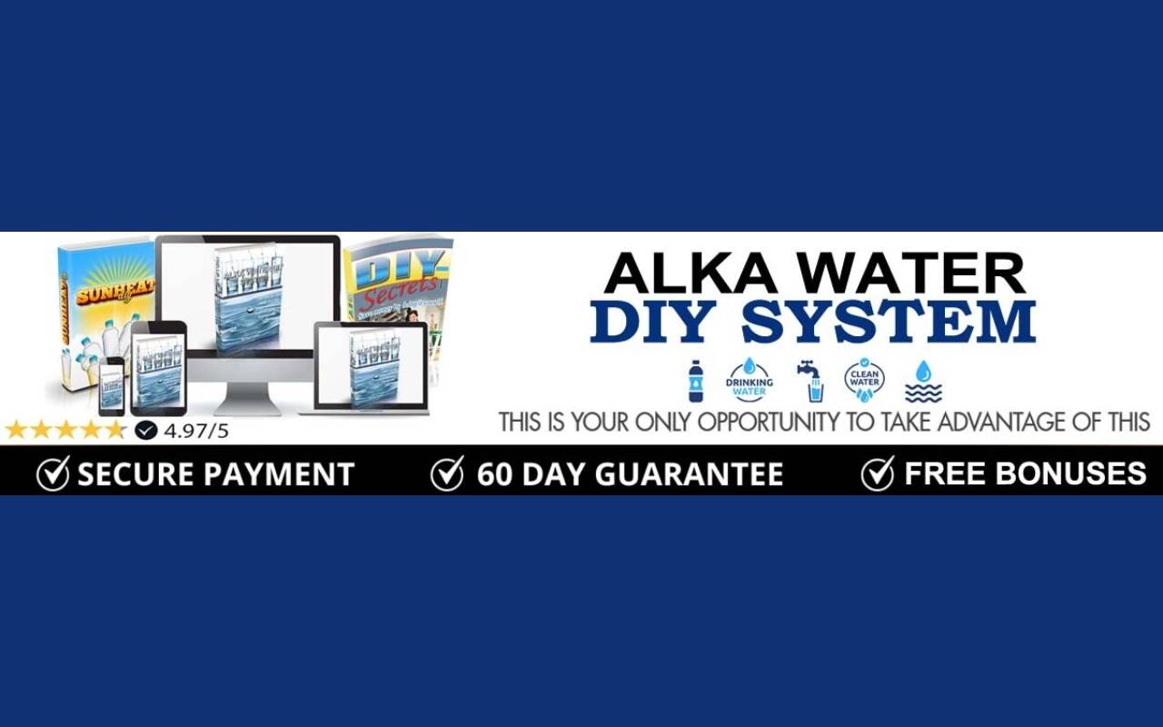 Alka Water DIY Bottle: Can It Really Turn Tap Water into Alkaline Water ...