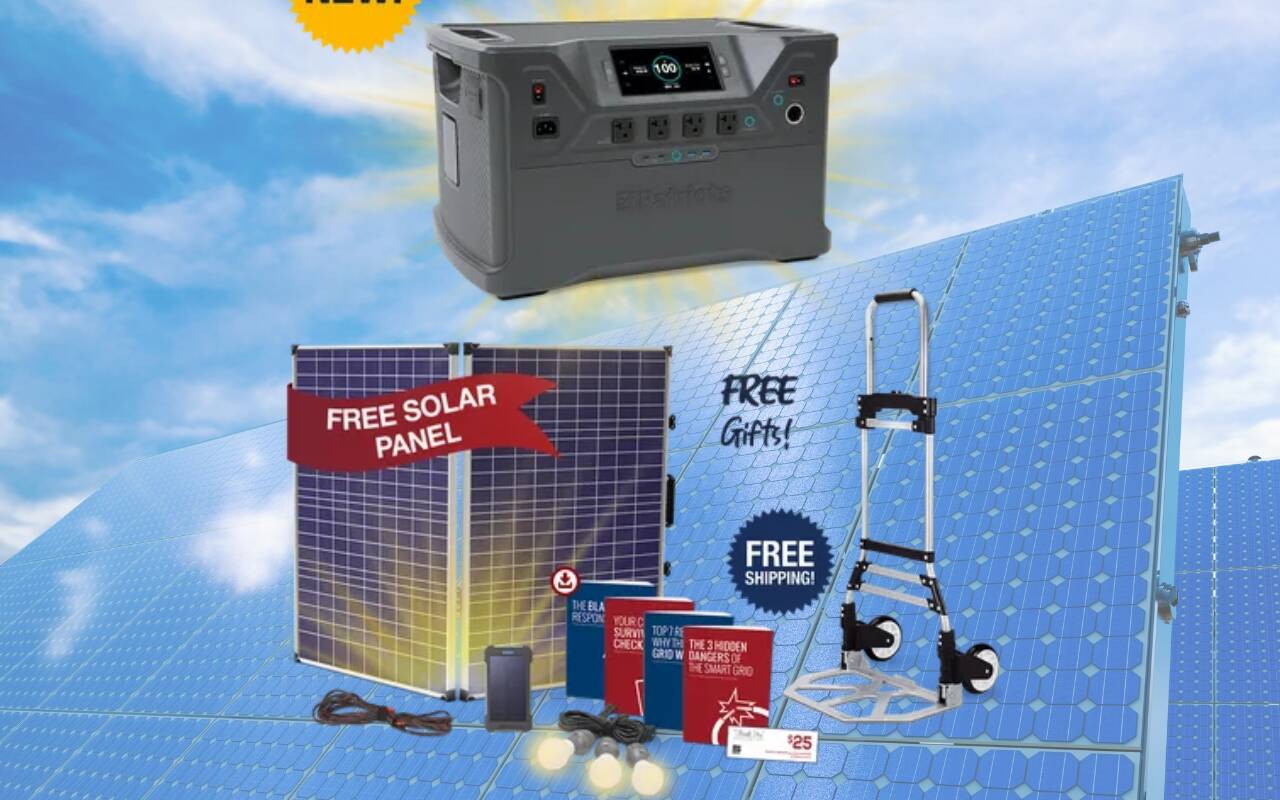 Patriot Power Generator 2500X – Silent, Fume-Free Solar Generator for ...