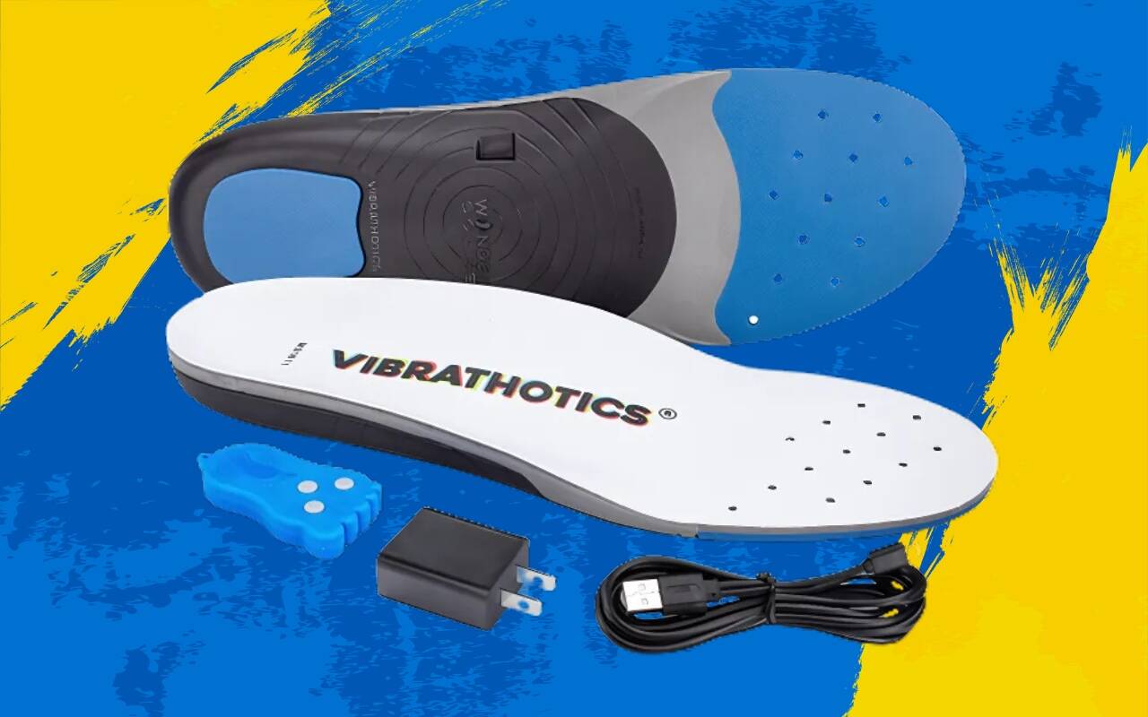 Vibrathotics Therapeutic Orthotic Insoles – Advanced Vibrating ...