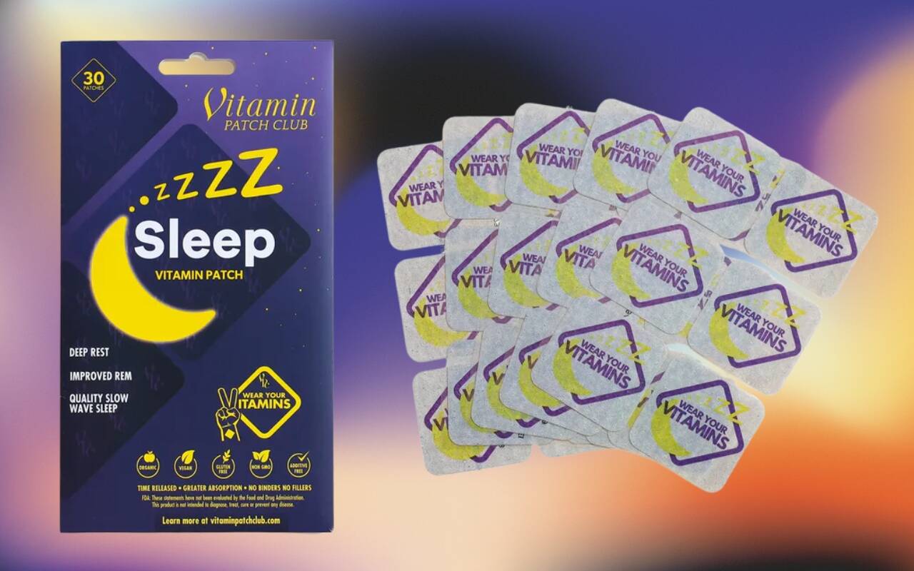 Vitamin Patch Club Nighttime Sleep Support – Easy-to-Use Topical Patch ...