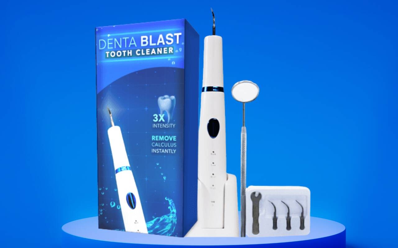 DentaBlast Rechargeable Tooth Cleaner – Deep Cleaning Solution for ...