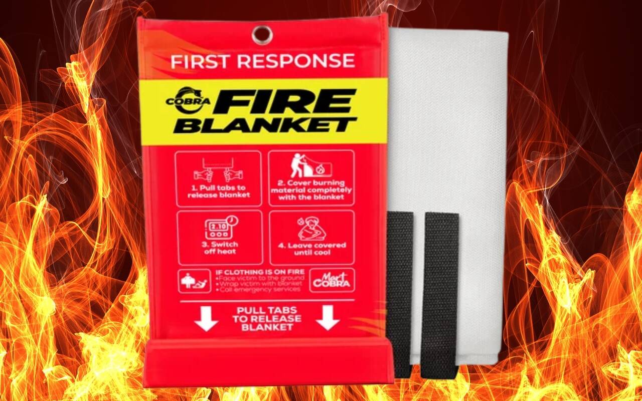 Cobra Fire Blanket Gains Popularity as Compact, Effective Alternative ...
